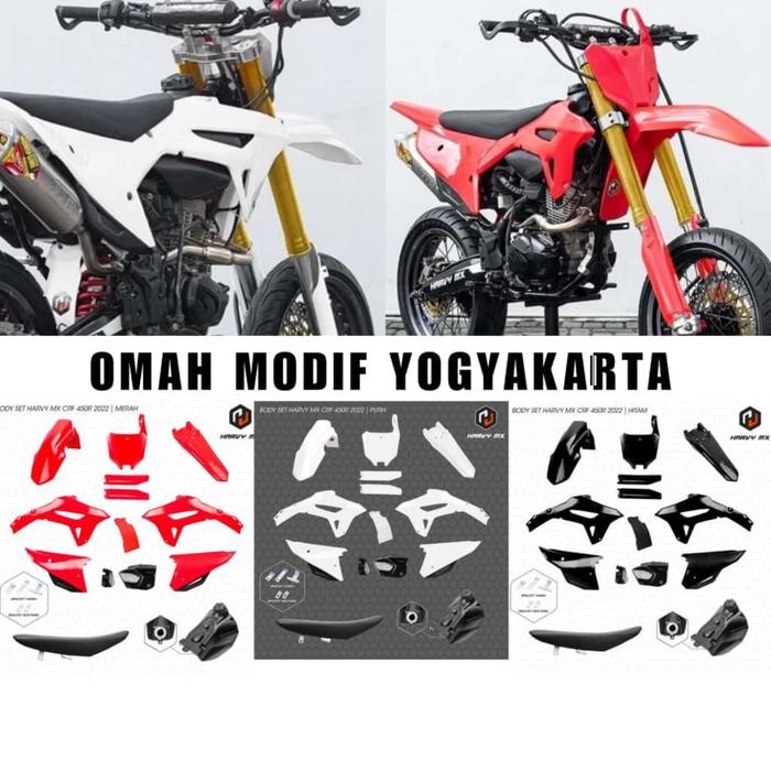 Jual PREMIUM Bodyset Body Trail Set Harvy CRF 450R 2022 PNP CRF 150 L 450 R | Shopee Indonesia