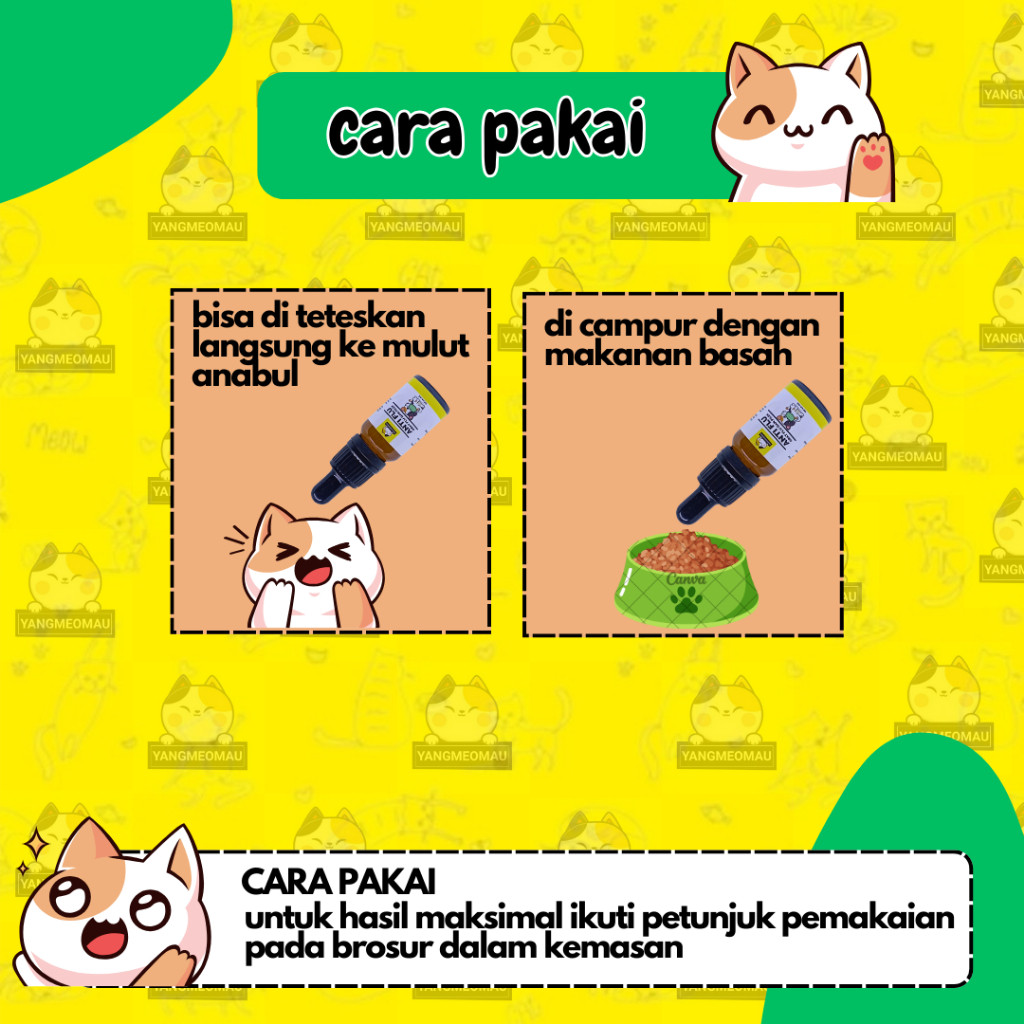 Jual YANGMEOMAU ANTIFLU Obat Flu batuk Kucing/Obat Kucing Flu Berat ...