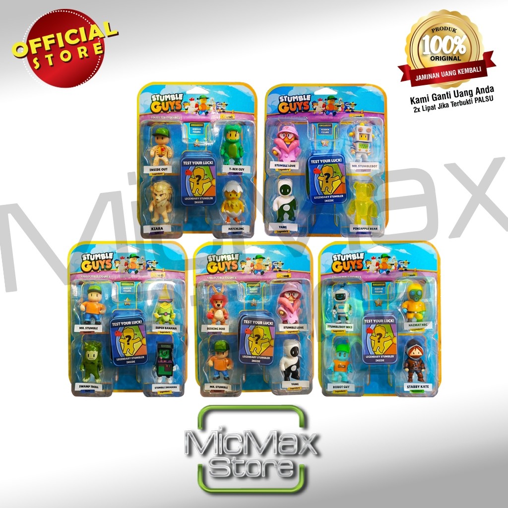 Jual STUMBLE GUYS S2 Collectible s 5 Pack Blister SG2240 | Shopee Indonesia
