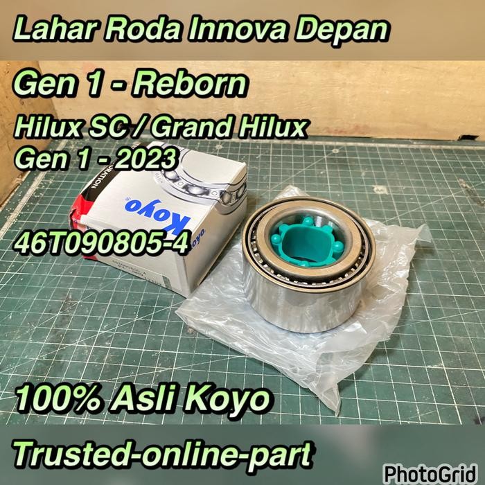 Jual Lahar Roda Innova Gen 1 / Reborn / Hilux Sc Depan 100% Asli Koyo ...