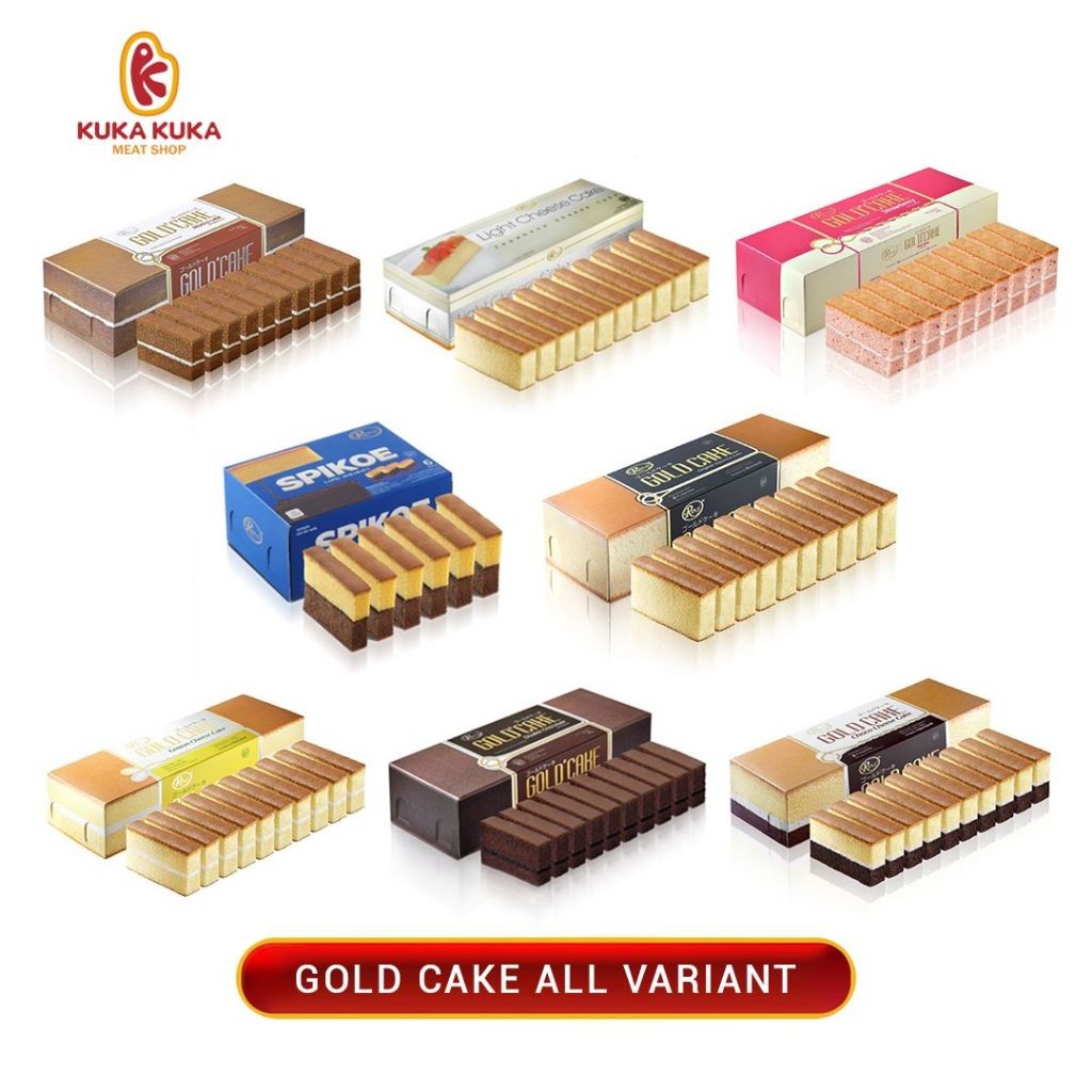 Jual Rious Gold Cake / Japanese Cake / Kue Bolu Mini By Bernardi Best ...