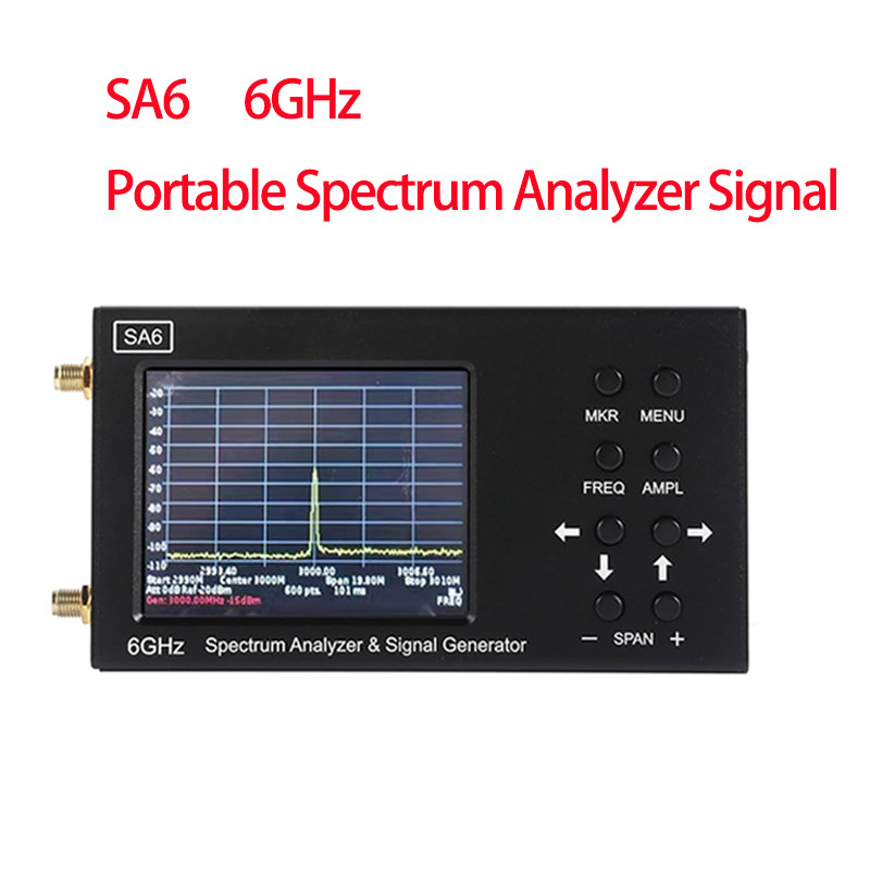 Jual NEW SA6 6GHz Portable Spectrum Analyzer Signal Genertor Touch Wi ...