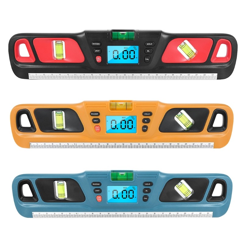 Jual Pencari Sudut Busur Derajat Digital Inclinometer Tingkat ...