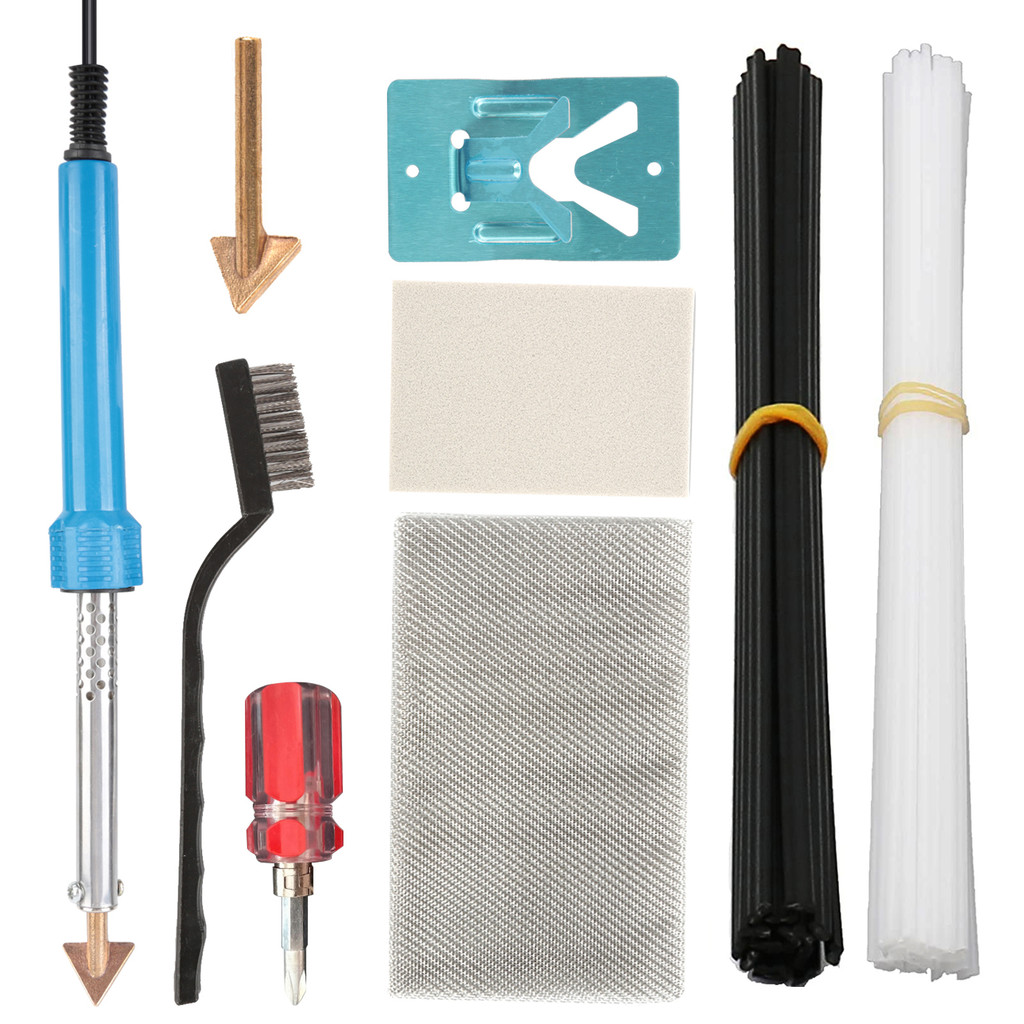 Jual Kit Las Plastik, Kit Las Plastik 80W dengan 40 Batang, 1 Jaring ...