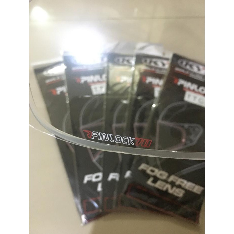 Jual Pinlock 70 KYT TTC Antifog Flat Visor Falcon Vendetta RC7 K2R R10 ...