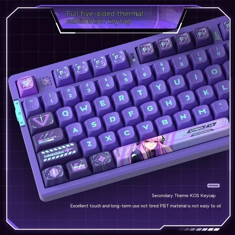 Jual VGN V87 Pro Tri-mode Wireless Gaming Mechanical Keyboard BlueTooth USB Dynamic RGB ...