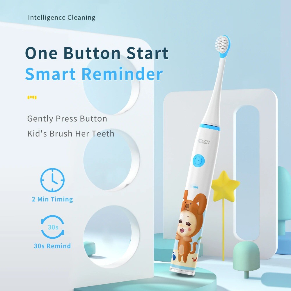Jual 1PC Sonic Electric Toothbrush Magnetic Levitation Motor Day and ...