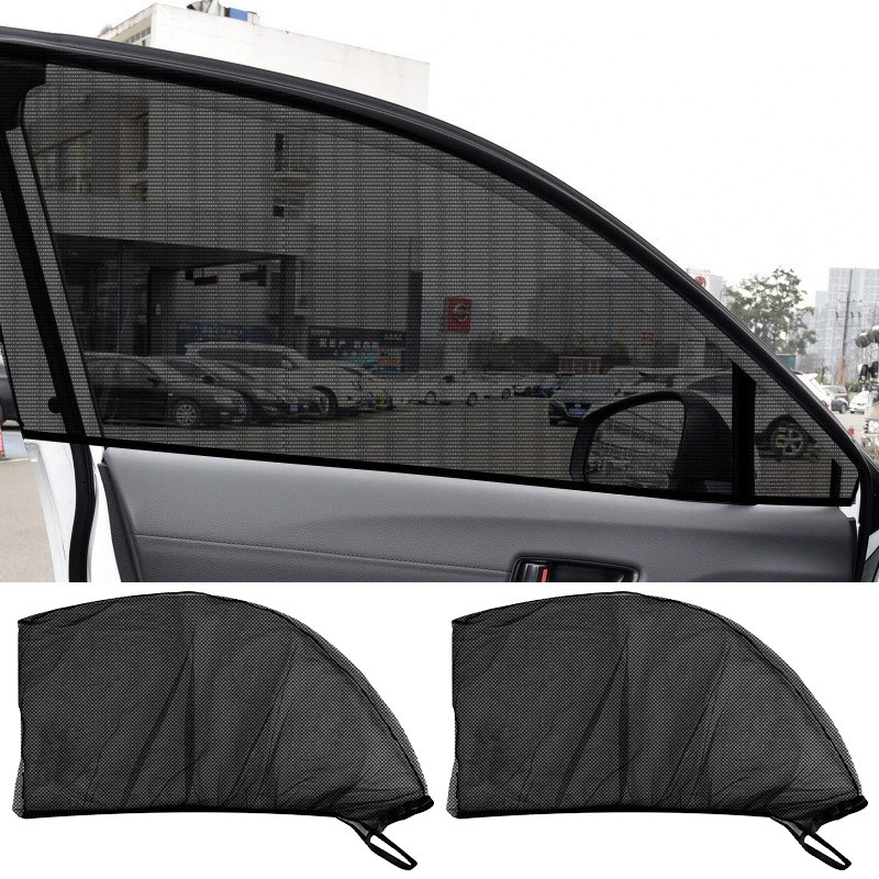Jual Car Side Window Shade Curtain Uv Protect Shield Mesh Front Rear ...