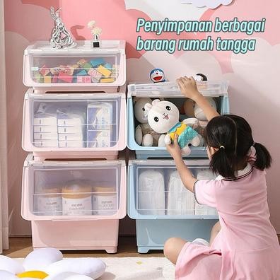 Jual Tempat Penyimpanan Serbaa Container Box Plastik Storage Box Drawer ...