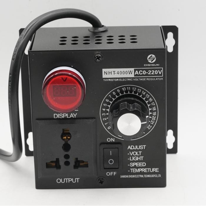 Jual Ac 220V 4000W Variable Voltage Regulator Speed Motor Fan ...