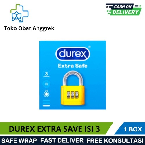 Jual layla DUREX EXTRA SAVE ISI 3/KONDOM/ALAT KONTRASEPSI | Shopee ...