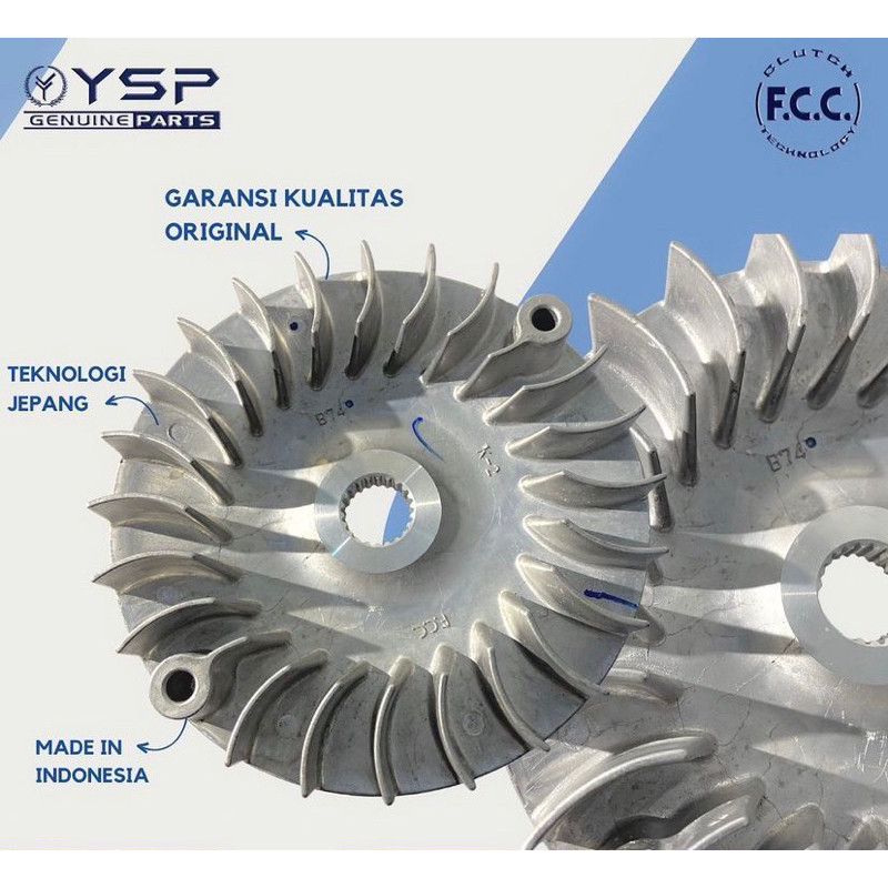 Jual (YSP) Kipas CVT Xmax X-Max B74 / Kipas Rumah Roller X Max / FCC ...