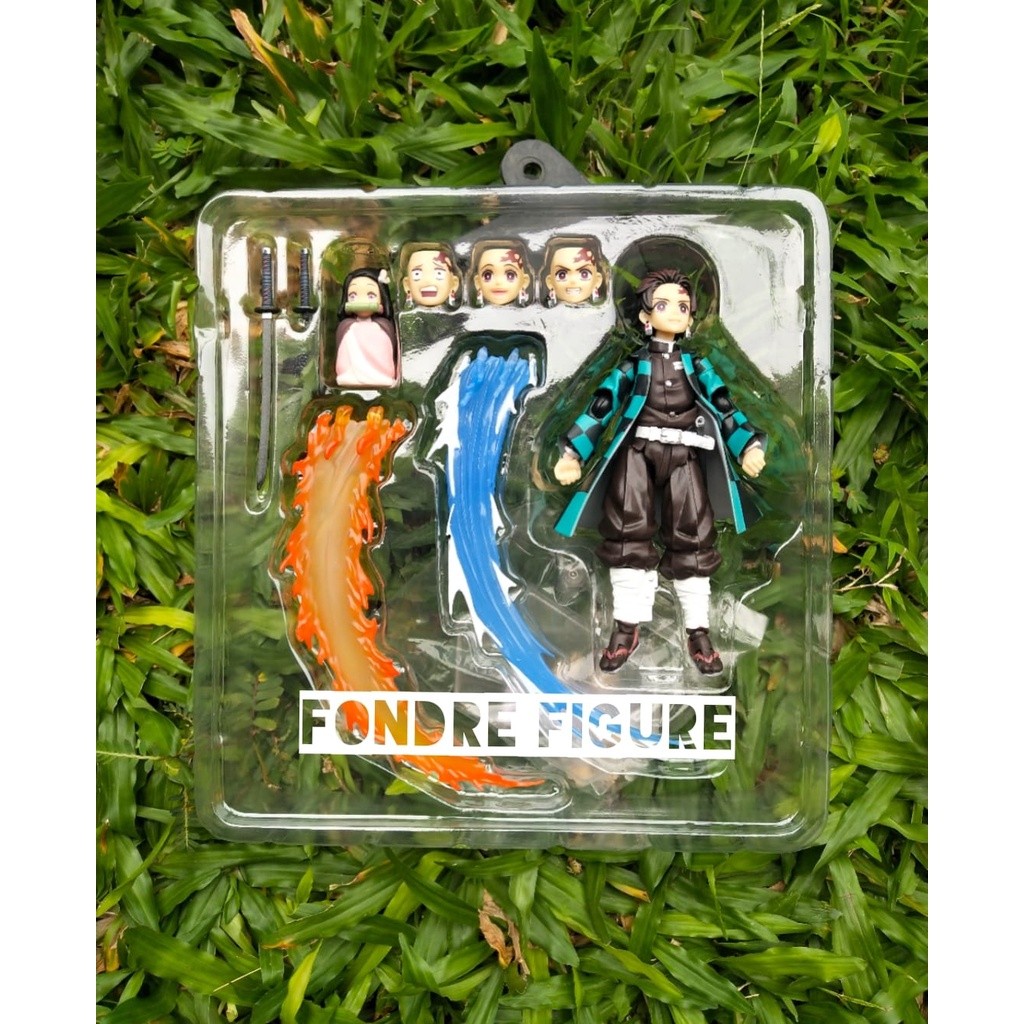 Jual FIGMA KIMETSU NO YAIBA TANJIRO NEZUKO ZENITSU INOSUKE KYOJURO ...