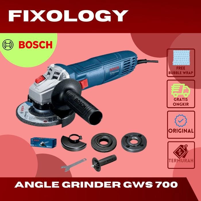 Jual Gerinda tangan / Mesin Gerida / Angle Grinder GWS 700 BOSCH ...