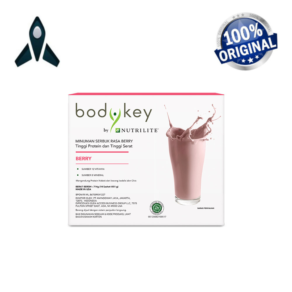 Jual Nutrilite Bodykey Berry Amway Original Ready | Shopee Indonesia