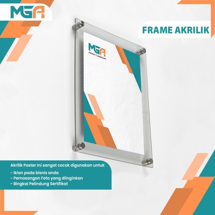 Jual [Expert] FRAME DINDING AKRILIK / BINGKAI / DISPLAY POSTER AKRILIK ...