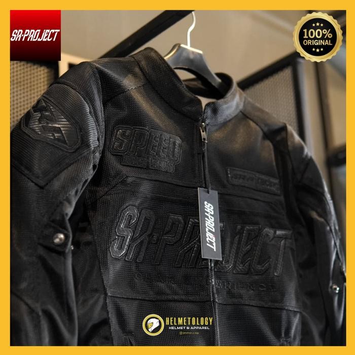 Jual New Sr Project Ridera Black Carbon Motorsport Jacket Mesh Jaket ...