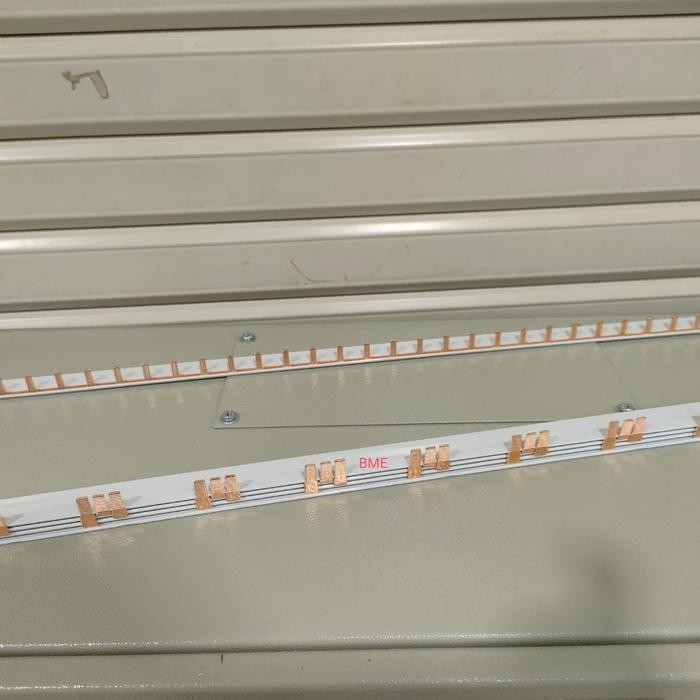 Jual Rel Sisir 1 Phase 3 Phase 1P 3P Busbar Tembaga Jumper Mcb | Shopee ...