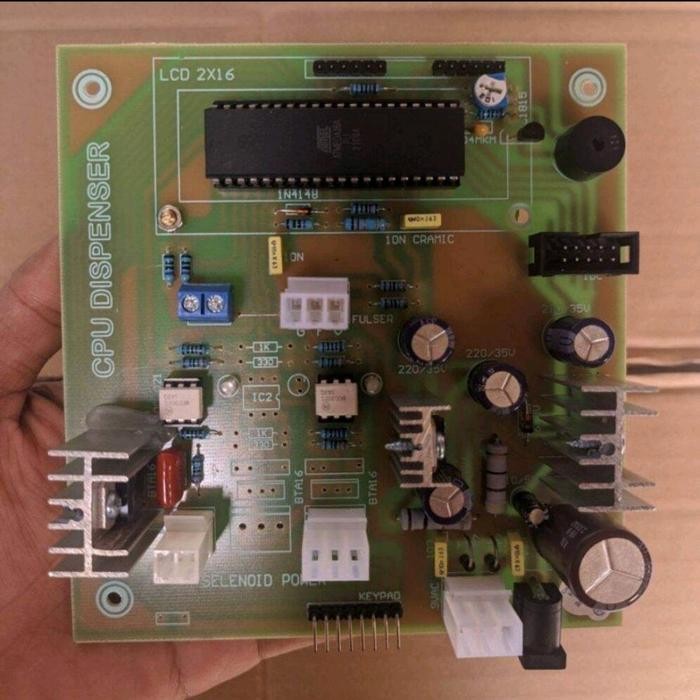 Jual MODUL CPU POM MINI DIGITAL CPU AC PERTAMINI IC ATMEGA 16A/32A ...