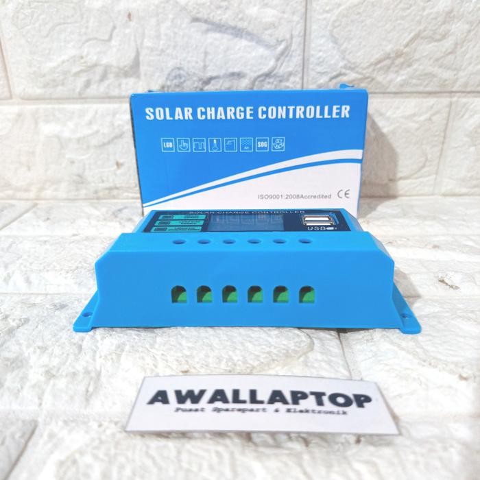 Jual Solar Charge Controller Solar Panel Scc 30A Pwm Solarcell 30Amper | Shopee Indonesia