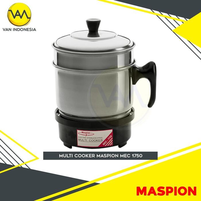 Jual MASPION MULTI COOKER MEC 1750 PANCI LISTRIK SERBAGUNA | Shopee ...