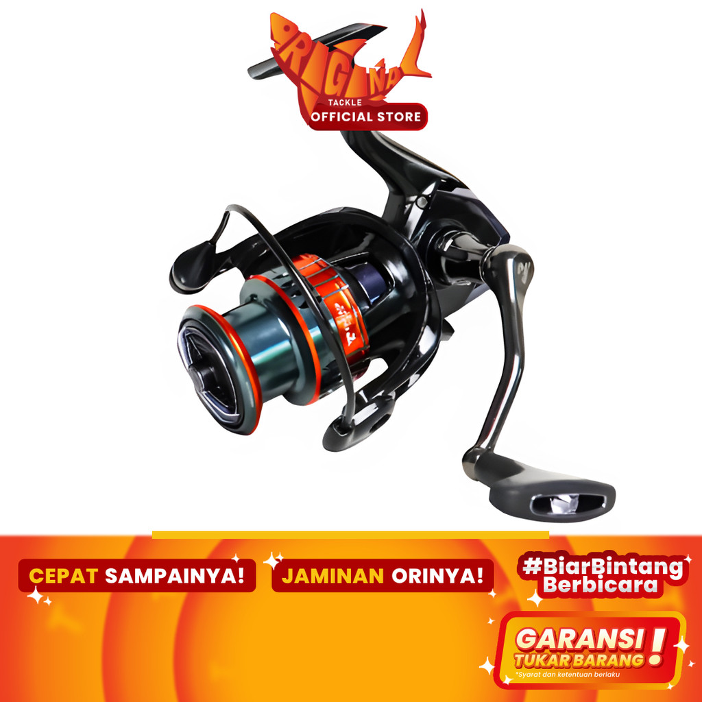 Jual [BARU] Reel Spinning Captain Columbia SW Power Handle Graphite ...
