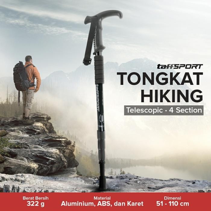 Jual TERBARU Taffsport Tongkat Hiking Alat Bantu Jalan Orang Tua ...