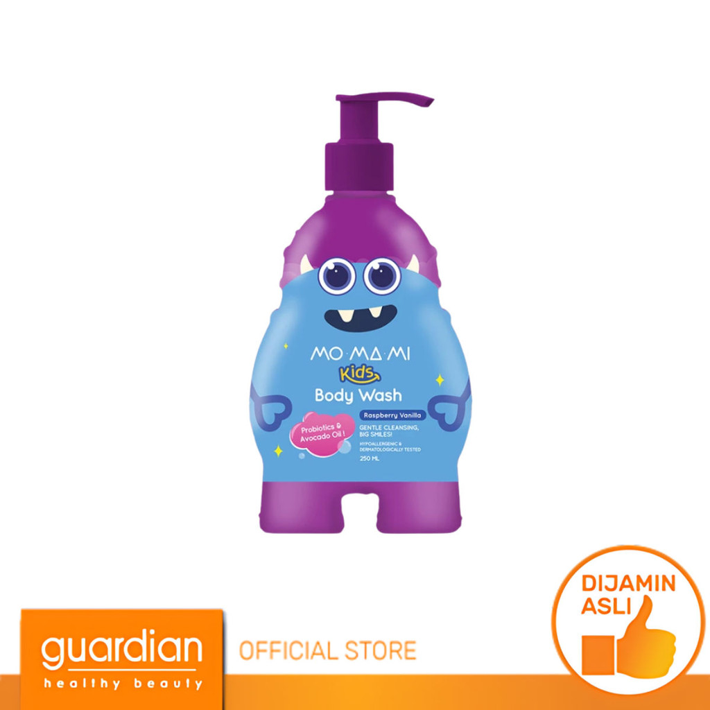 Jual Momami Kids Gentle Body Wash Raspberry Vanilla 250ml | Shopee ...