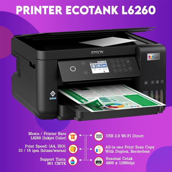 Jual Printer Epson L4150 L4260 Print Scan Copy WiFi Direct Garansi ...