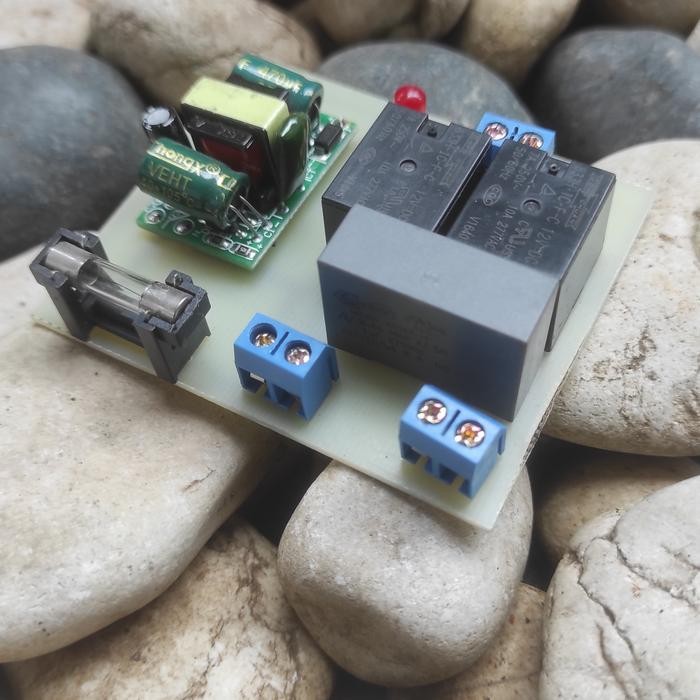 Jual MINI ATS AC 220V 10A AUTOMATIC TRANSFERS SWITCH DUA SUMBER POWER ...