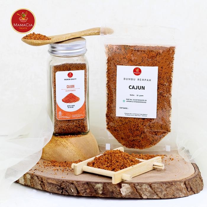 Jual Mamacia Treats Cajun Seasoning / Cajun Spice mix Powder Bumbu ...