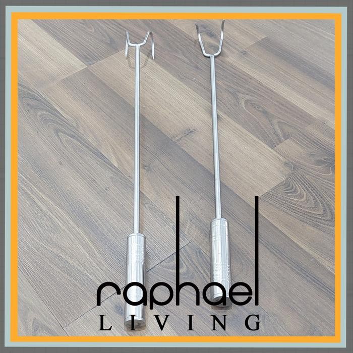 Jual NEW! LONG MEAT STICK HOOK / BBQ ROAST STICK HOOK / KAIL GAGANG ...