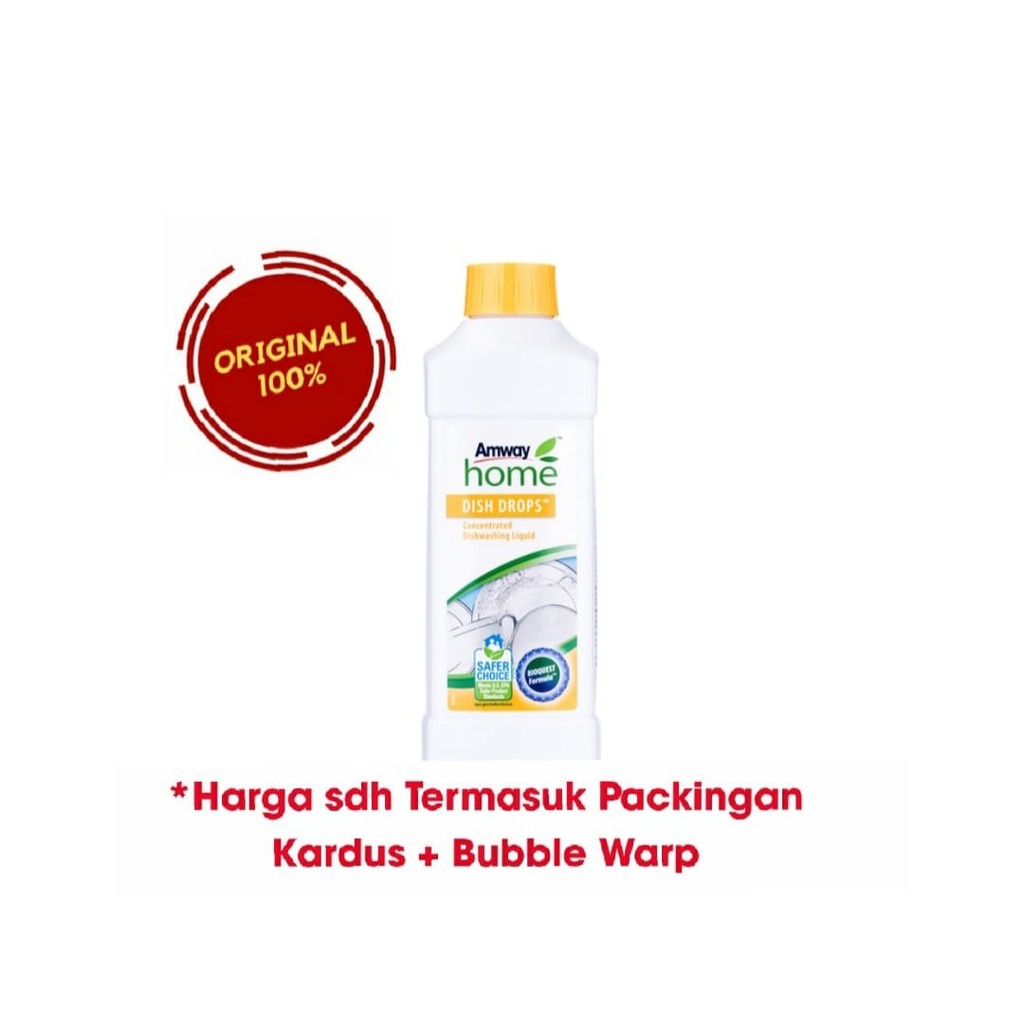 Jual Dish Drops Concentrated Dishwashing Liquid sabun cuci piring Amway ...