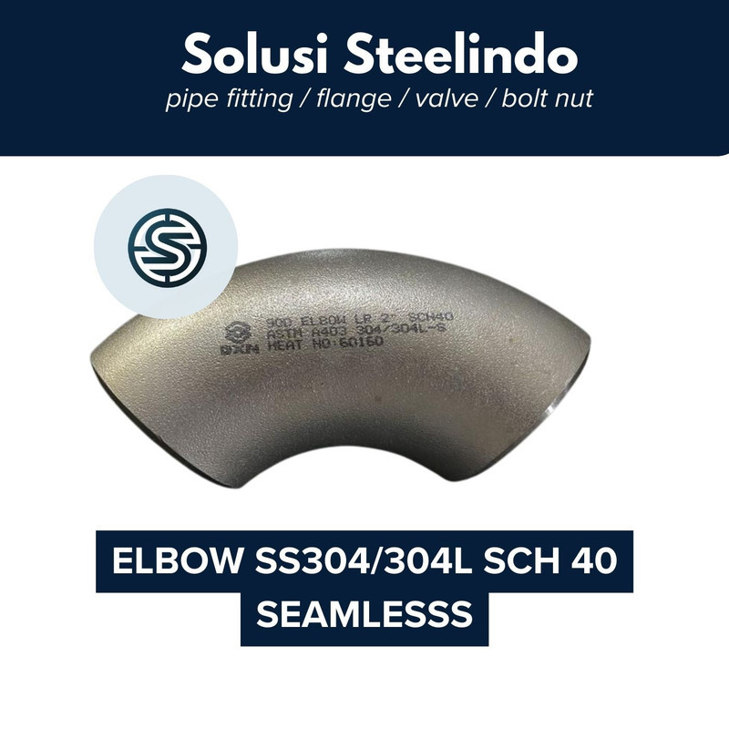 Jual ELBOW SS304/304L SCH 40 SEAMLESS 8" | Shopee Indonesia