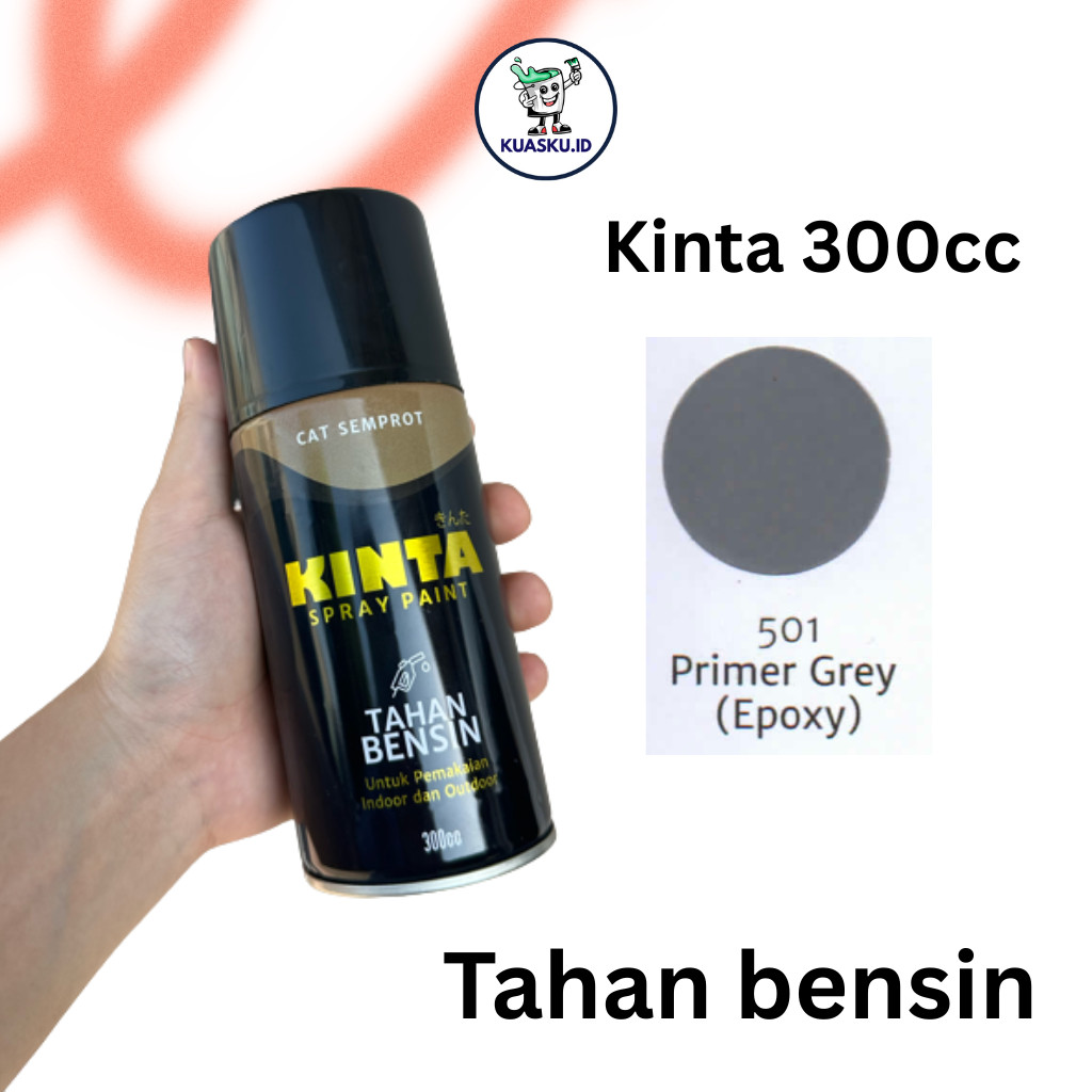 Jual Piloks Pylox Cat Semprot Kinta 501 PRIMER GREY (EPOXY) 300cc ...