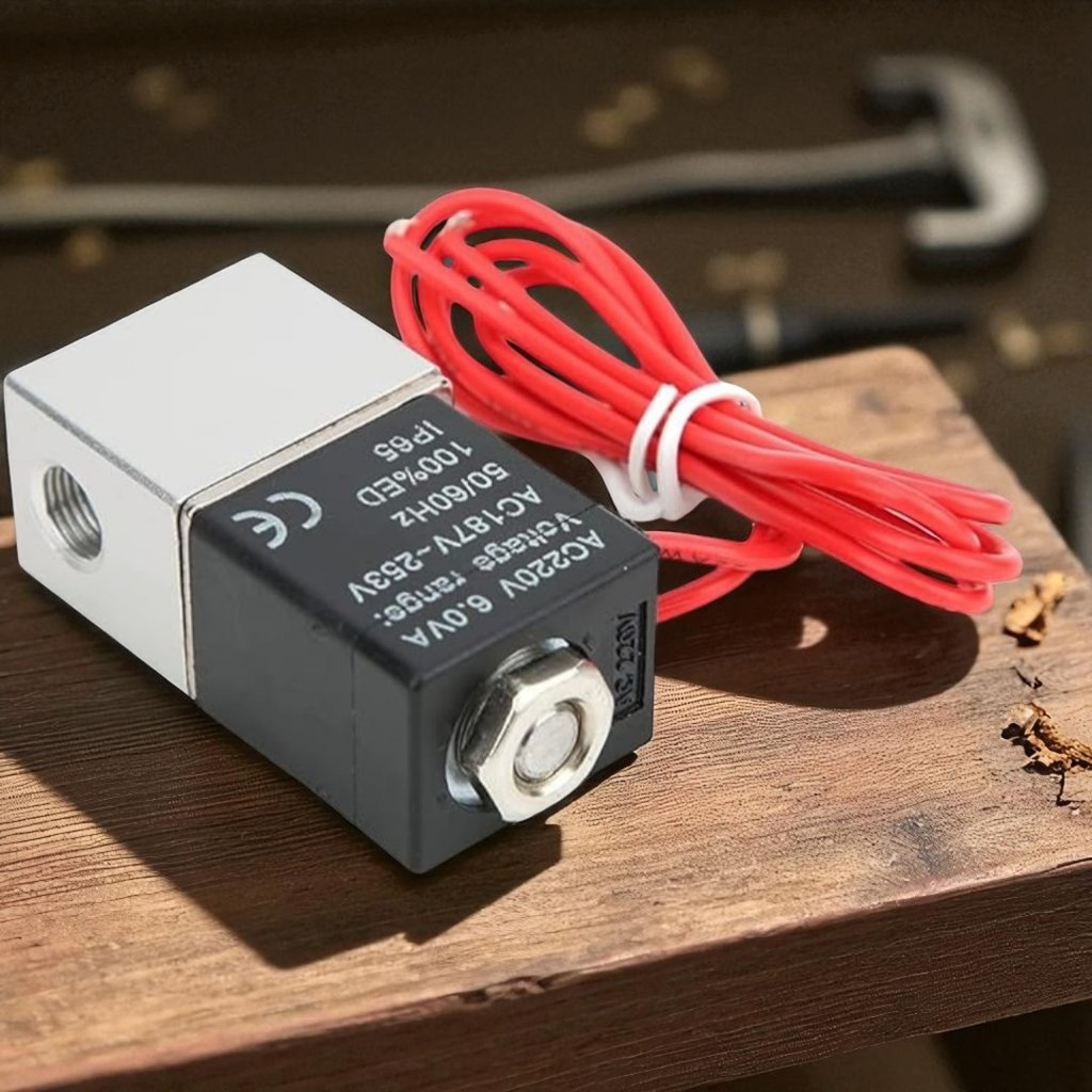 Jual SHIKI Solenoid Valve Katup Air Otomatis Normally Closed 220V 1/4 ...