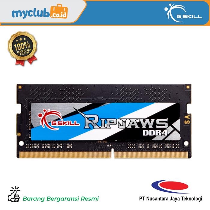 Jual G.SKILL RIPJAWS DDR4 SO-DIMM DDR4 3200 MHZ CL22 32GB (1X32GB) F4 ...