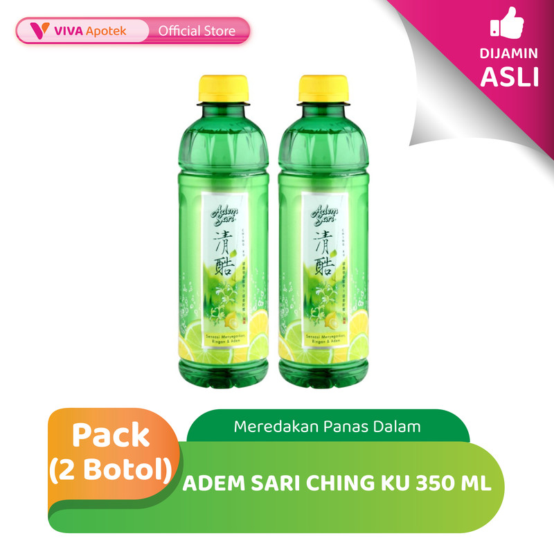 Jual [PAKET HEMAT] Adem Sari Ching Ku 350 ml Meredakan Panas Dalam ...