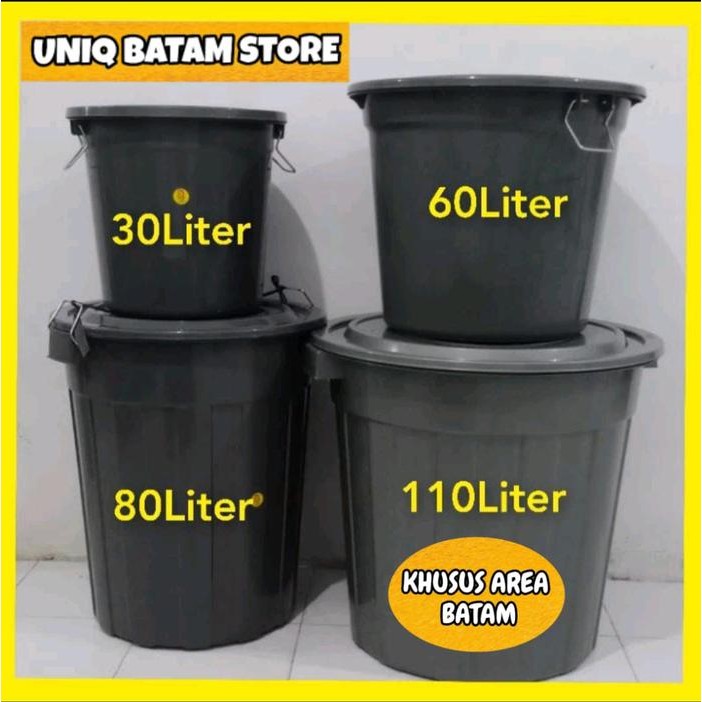 Jual EMBER AIR TUTUP BESAR / EMBER JUMBO 30L 60L 80L 10L GOSEND | Shopee Indonesia