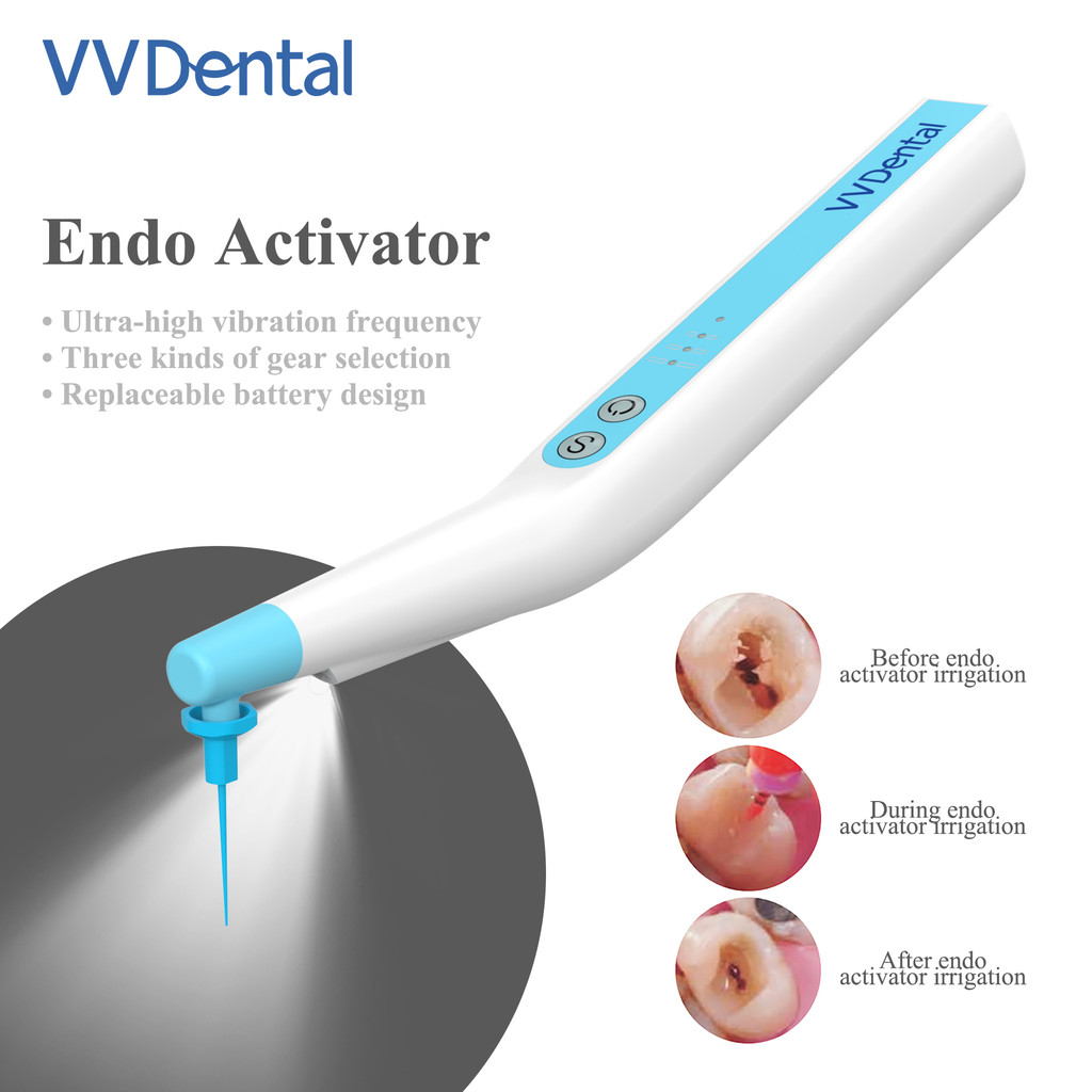 Jual Root Canal Sonic Irrigator Activator LED With 60 Pcs Tips Endo ...