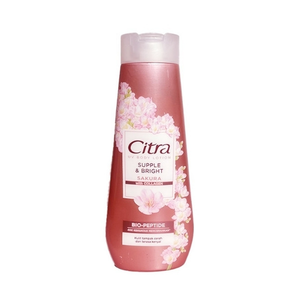 Jual CITRA HAND BODY LOTION SAKURA SUPPLE UV 110 ML | Shopee Indonesia