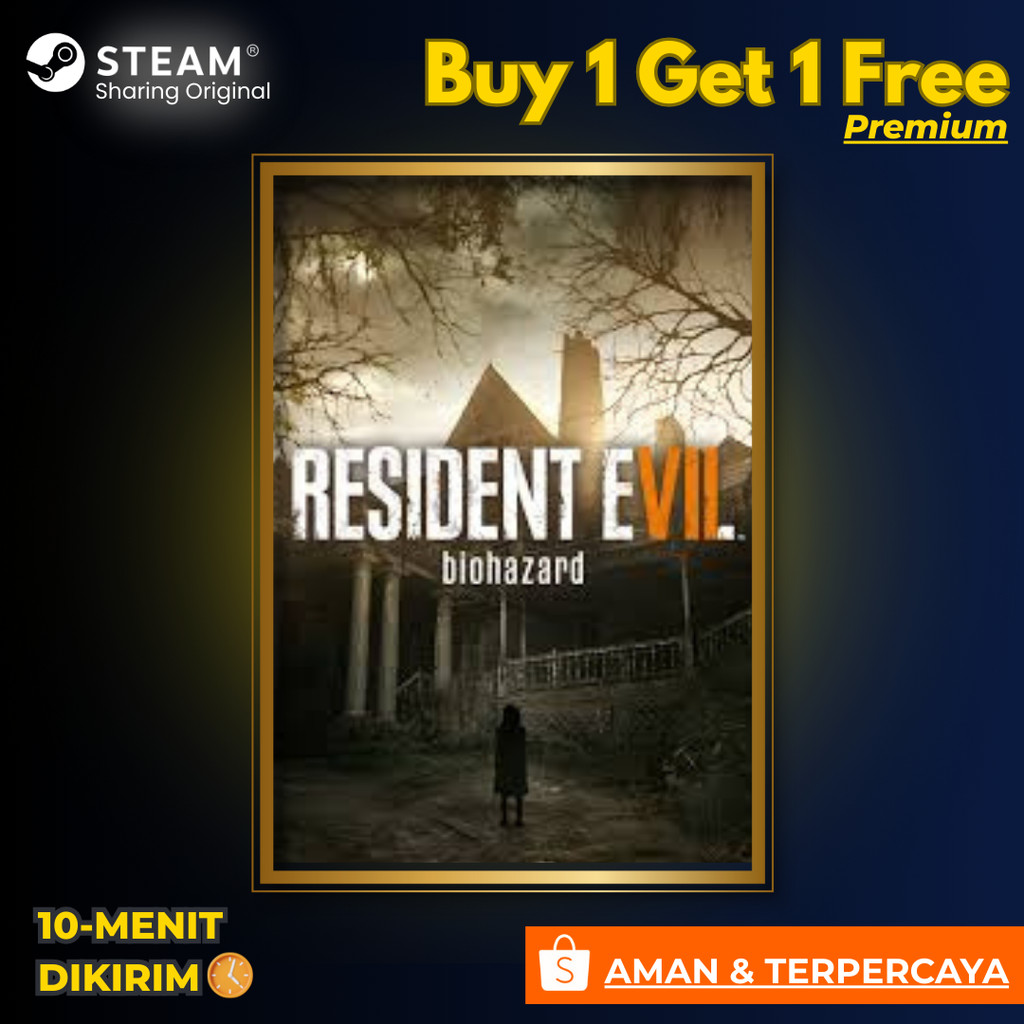 Jual Steam Share Premium -Resident Evil 7 Biohazard -Instan, Aman ...