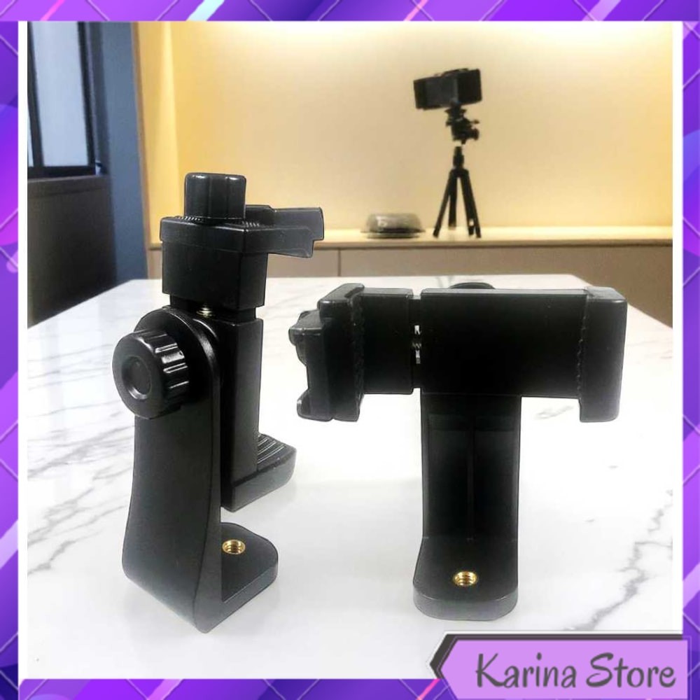 Jual SMARTPHONE CLAMP BRACKET HOLDER MOUNT TRIPOD MONOPOD - INU76 ...