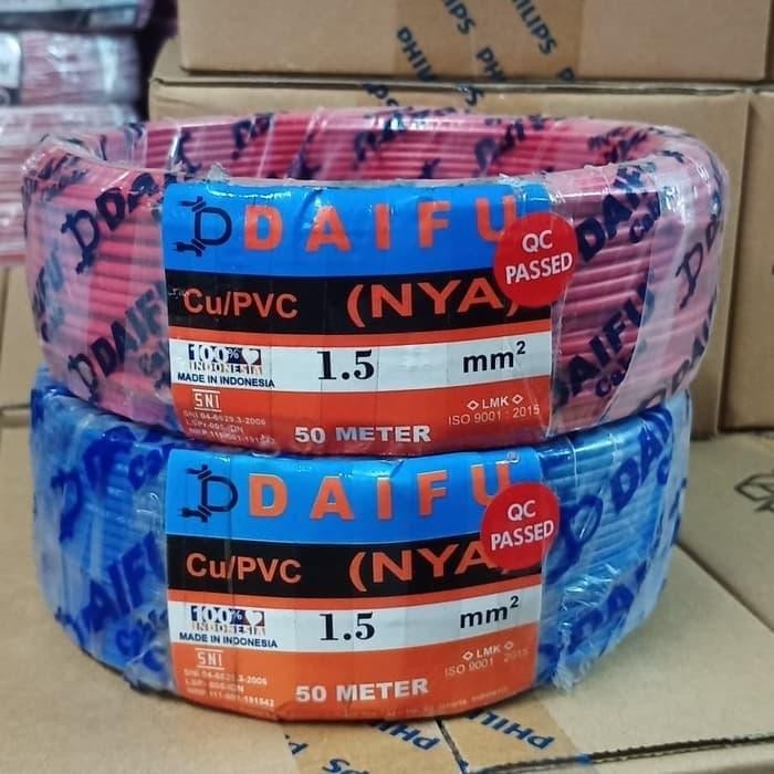 Jual KABEL NYA DAIFU 1,5MM (50MTR) | Shopee Indonesia