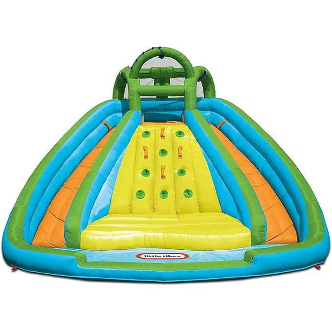 Jual Little Tikes Rocky Mountain River Race Inflatable Slide Bouncer ...