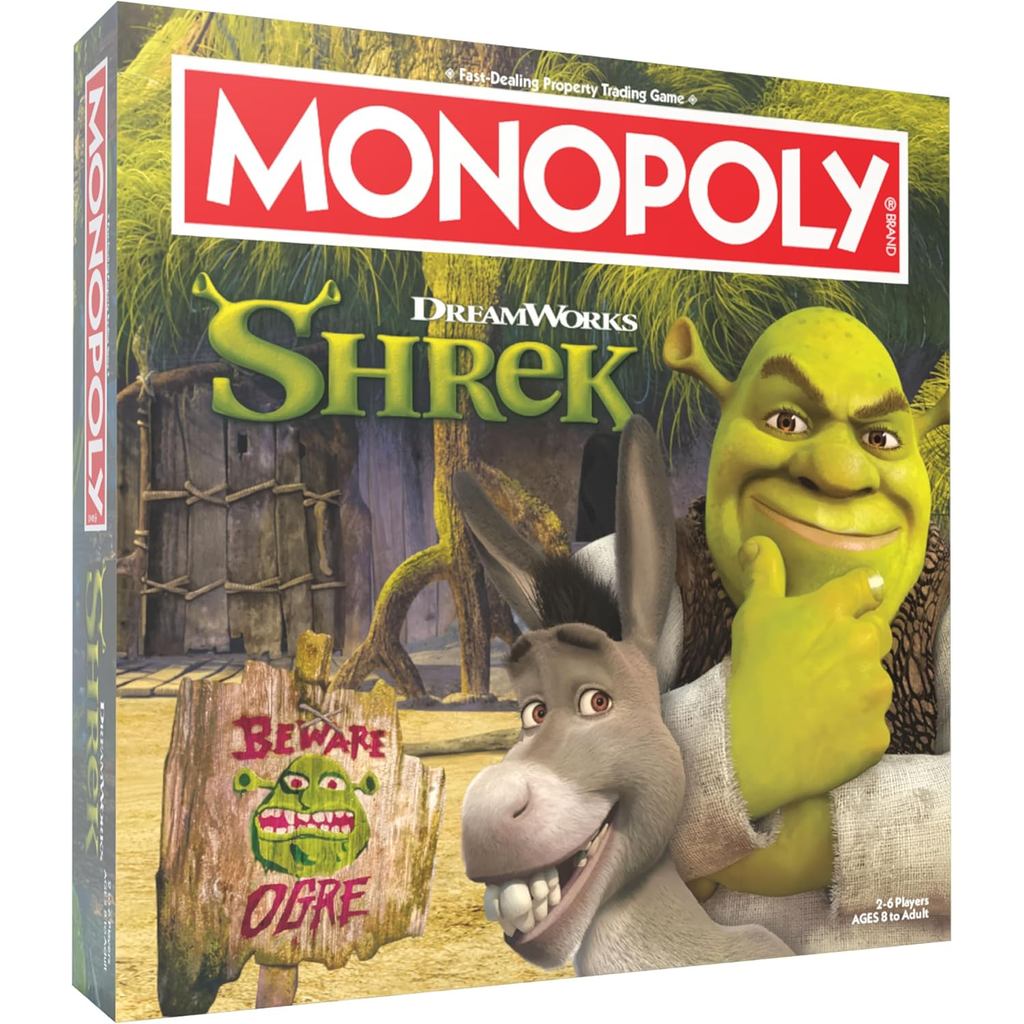 Jual MONOPOLY: Shrek Edition Board Game, Buy, Sell & Trade, Iconic ...