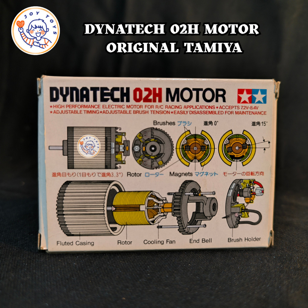 Jual DYNATECH 02H MOTOR ORIGINAL TAMIYA SPAREPARTS | Shopee Indonesia