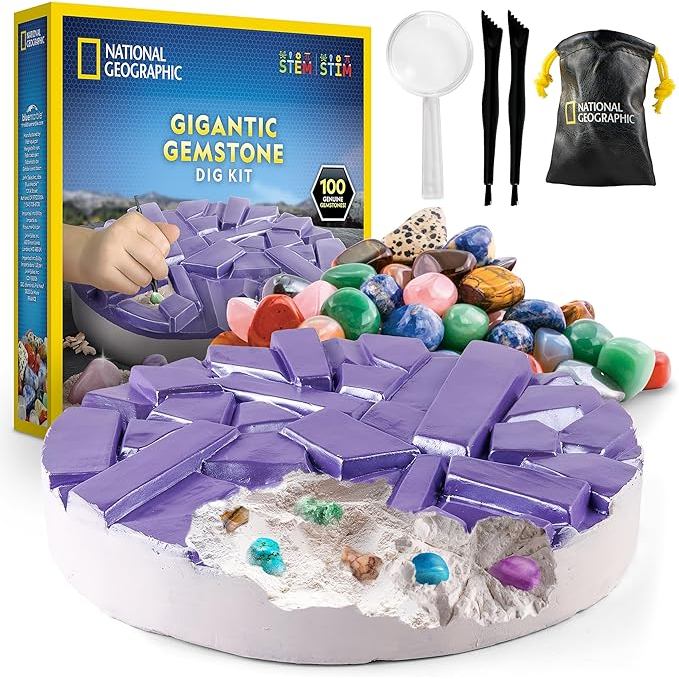 Jual National Geographic Gigantic Gemstone Dig Kit | Shopee Indonesia