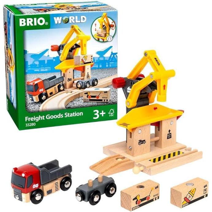 Jual BRIO World - 33280 Freight Goods Station | Shopee Indonesia