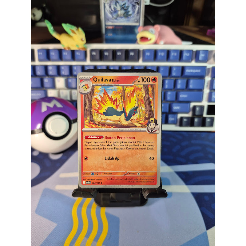 Jual Quilava Ethan 020/138 C - Pokemon TCG Indonesian | Shopee Indonesia